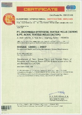 Corporate Profile | PT INDONESIA SYNTHETIC TEXTILE MILLS | TORAY